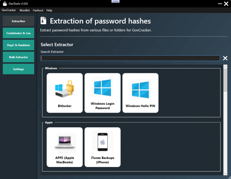 GovTools - GovCracker - Decrypta Technologies
